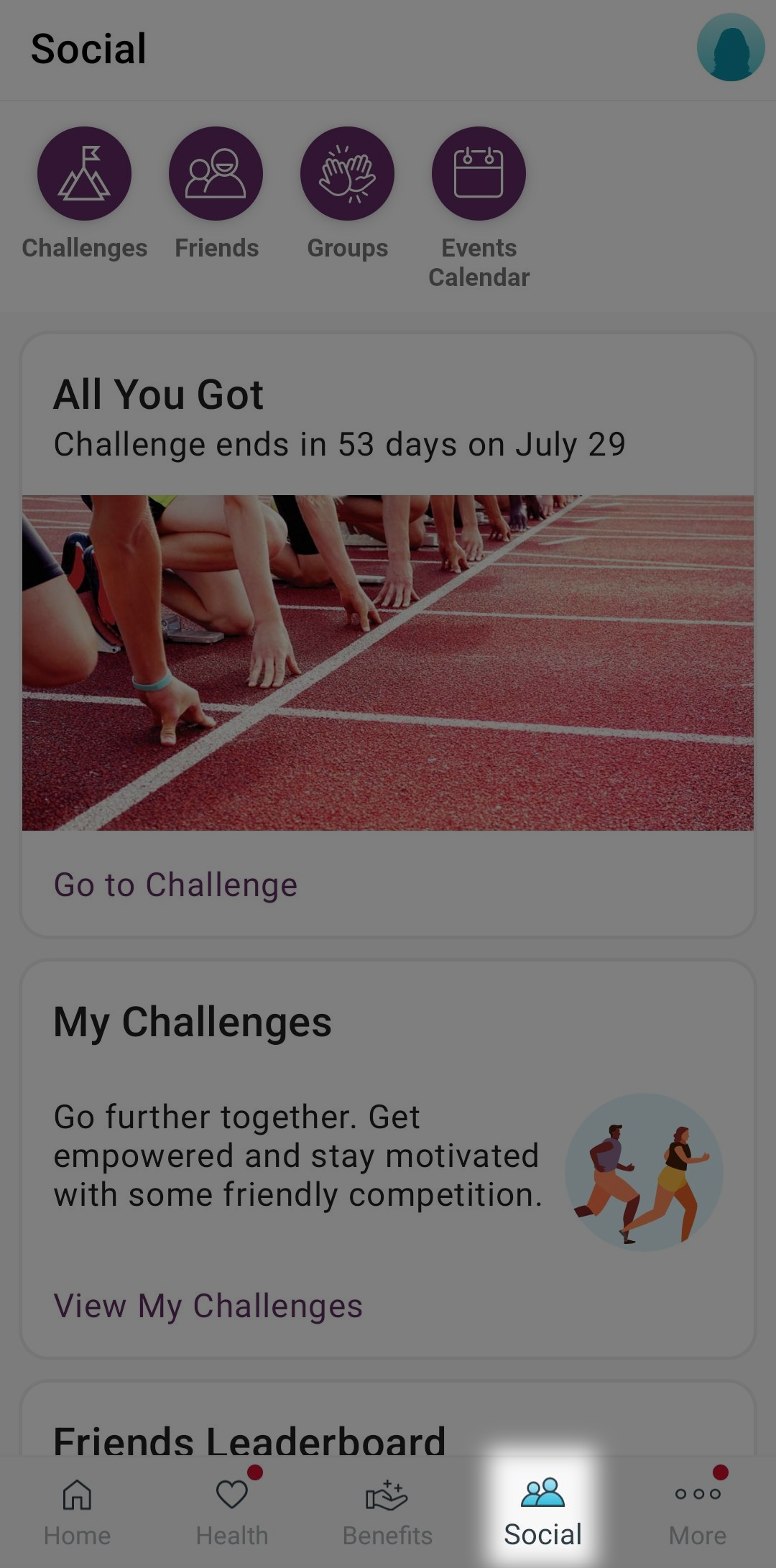 How to view Challenge Leaderboard and Add Rivals on the Wellness ...