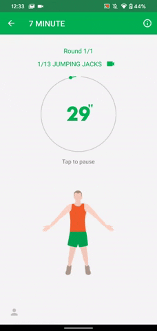 7 Minute Workout: Fitness App (Android) – Evernorth