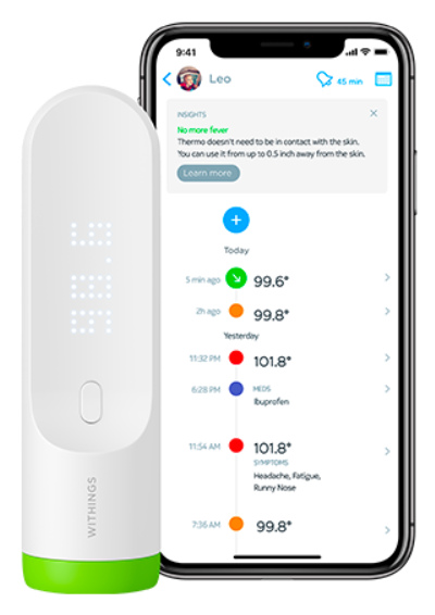 Withings Thermo (iOS) – Evernorth