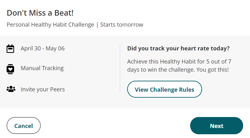 How to Create a Healthy Habit Challenge – Evernorth