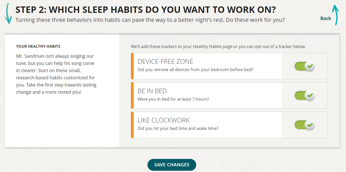 How to set up your Sleep Guide – Evernorth